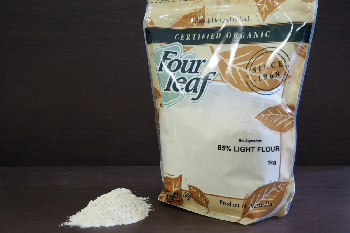 Four Leaf Milling Organic 85% Light Flour 1kg – La Vida Vegan