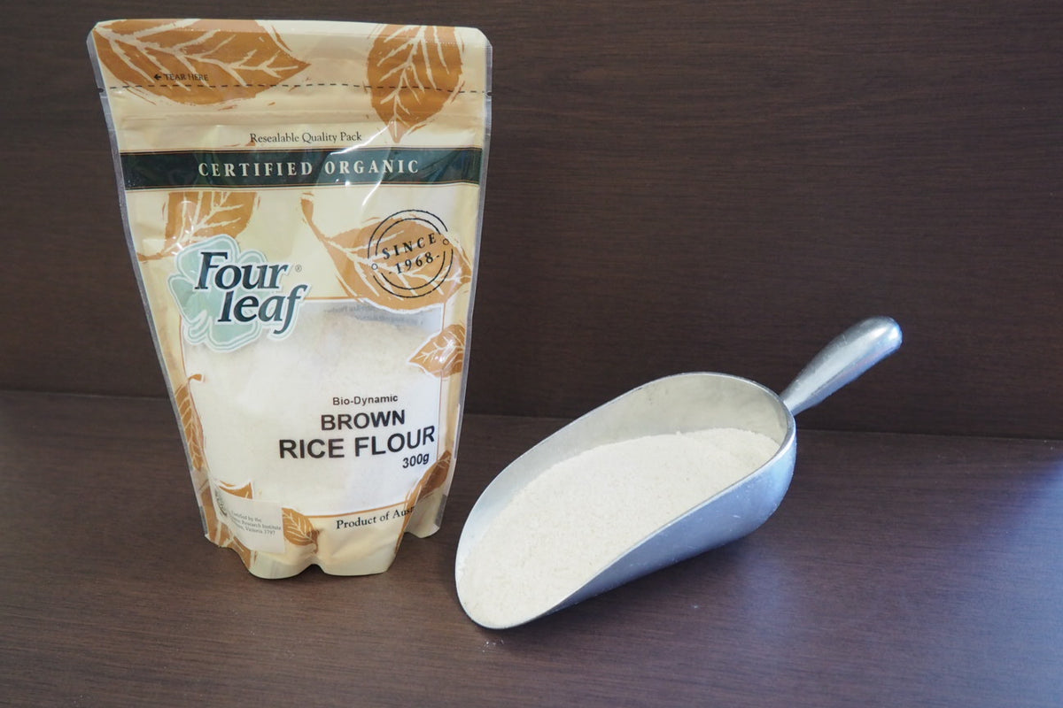 Four Leaf Milling Organic Brown Rice Flour 300g – La Vida Vegan