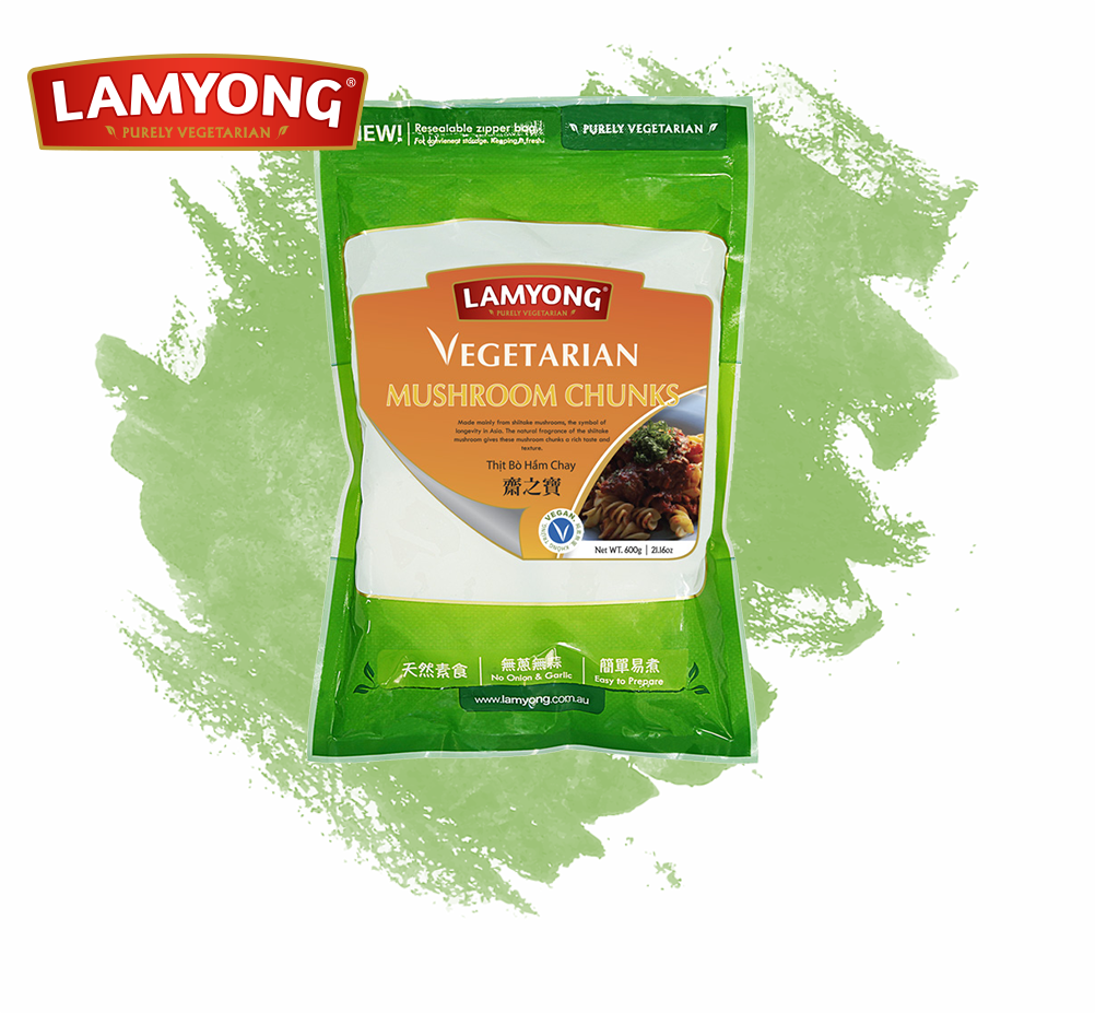 Lamyong Vegetarian Mushroom Chunks 600g – La Vida Vegan