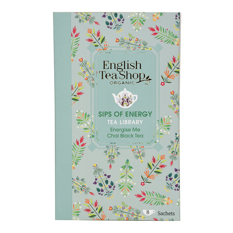 English Tea Shop Sips of Energy Tea Library (8pk) – La Vida Vegan
