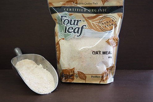 Four Leaf Milling Organic Oat Meal 800g – La Vida Vegan