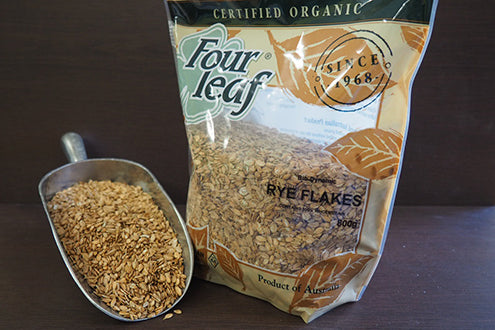Four Leaf Milling Organic Rye Flakes 800g – La Vida Vegan