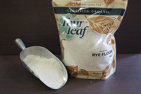 Four Leaf Milling Organic Rye Flour 1kg – La Vida Vegan