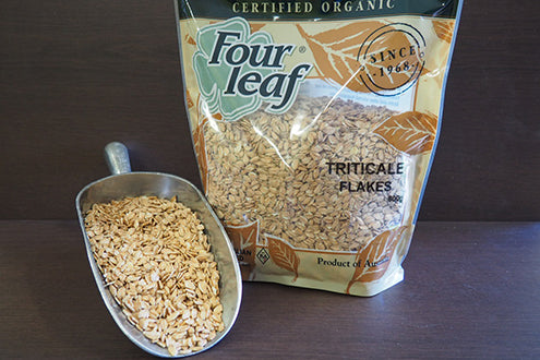 Four Leaf Milling Organic Triticale Flakes 800g – La Vida Vegan