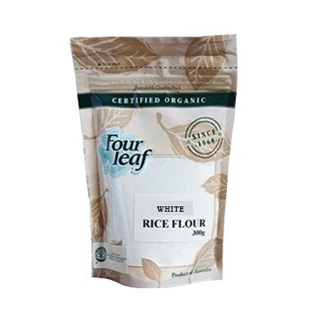 Four Leaf Milling Organic White Rice Flour 300g – La Vida Vegan