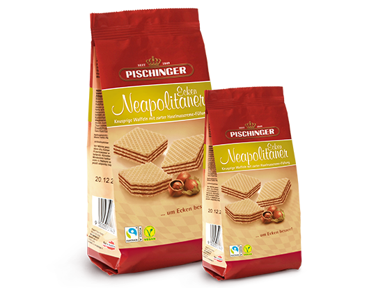 Pischinger Wafer Biscuits with Hazelnut Cream 175g – La Vida Vegan