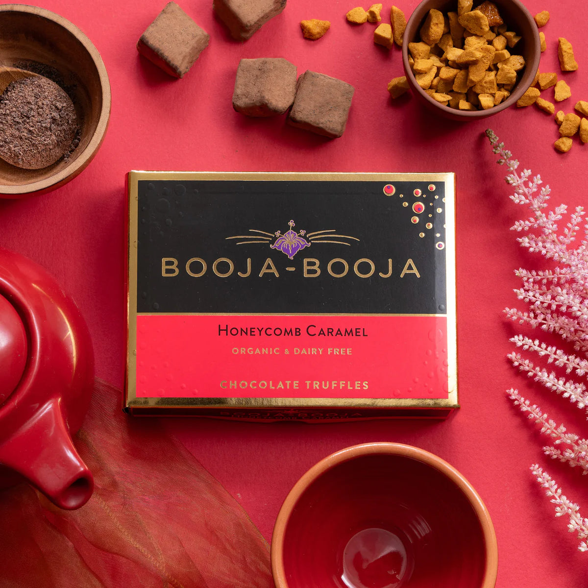Booja-Booja Chocolate Truffles 92g (8pk) - Honeycomb Caramel – La Vida ...
