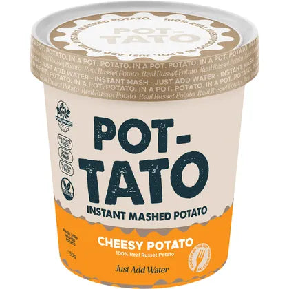 Purely Potato (GF) Instant Mashed Potato (Cheesy) 56g – La Vida Vegan
