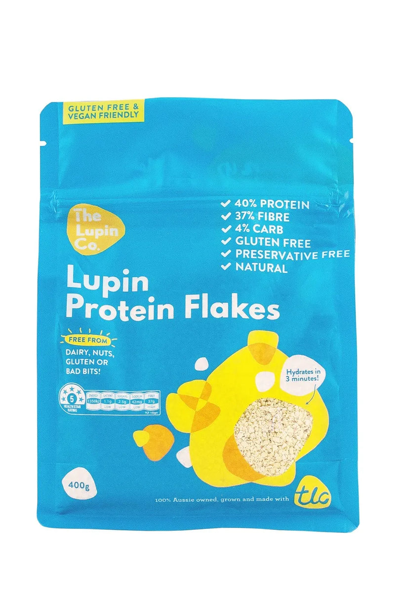 The Lupin Co. Lupin Protein Flakes 400g – La Vida Vegan