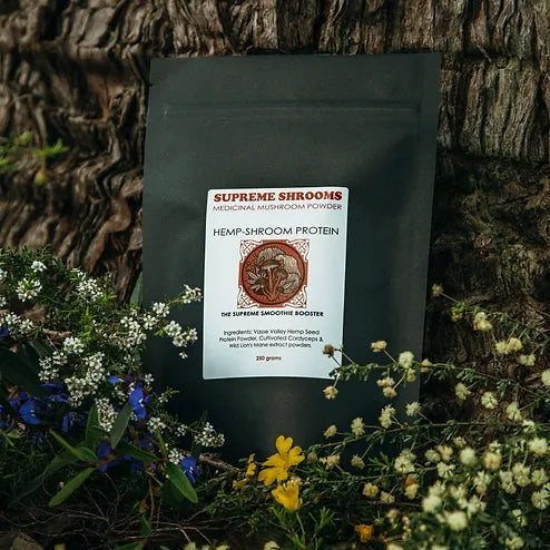 Supreme Shrooms - Hemp Protein Powder Infused with Medicinal Mushrooms ...