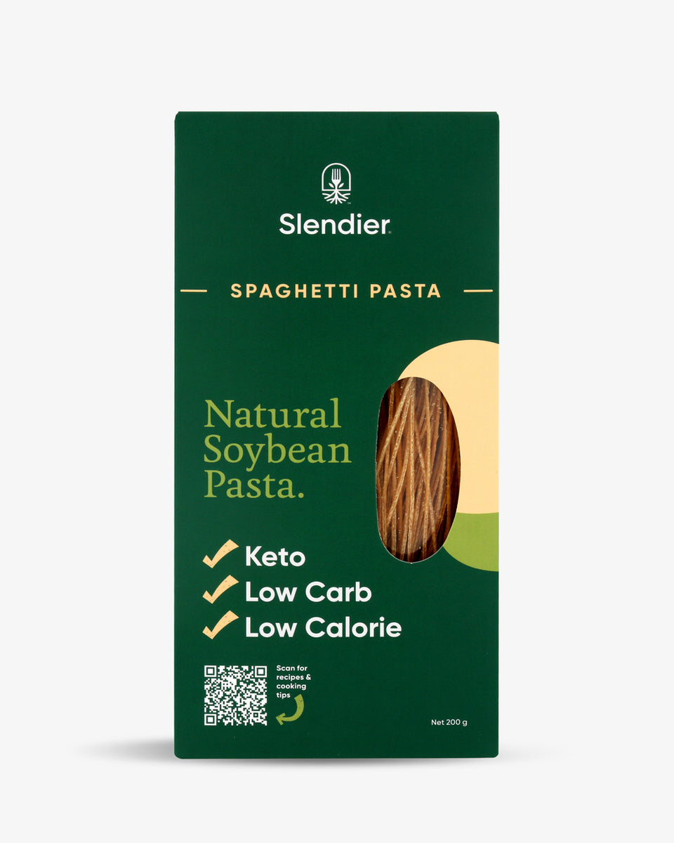 Slendier Organic Soy Bean Spaghetti 200g – La Vida Vegan