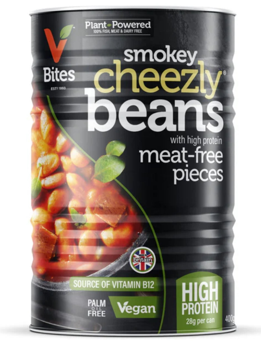Vbites Smokey Cheezly Beans w/ Meat-Free Chunks 400g – La Vida Vegan