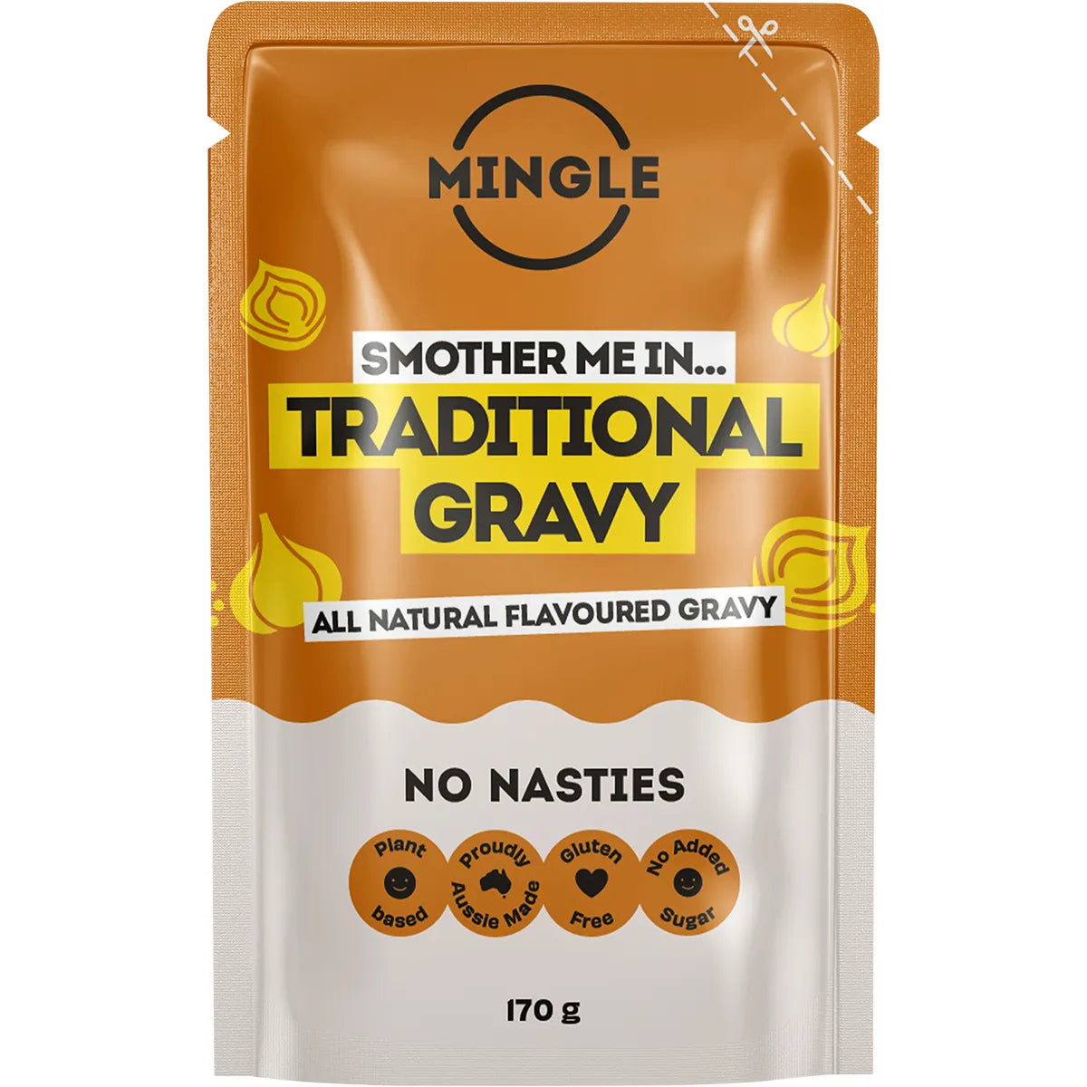 Mingle Foods Traditional All Natural Flavoured Gravy 170g – La Vida Vegan