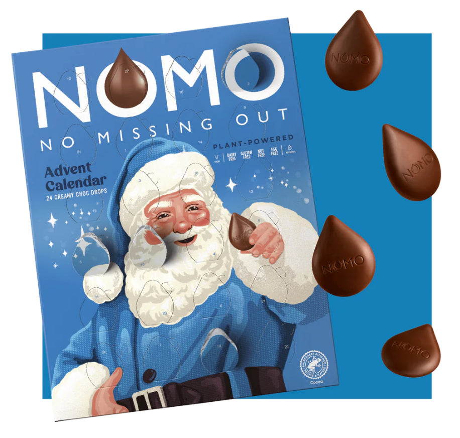 Nomo Creamy Choc Advent Calender 80g – La Vida Vegan