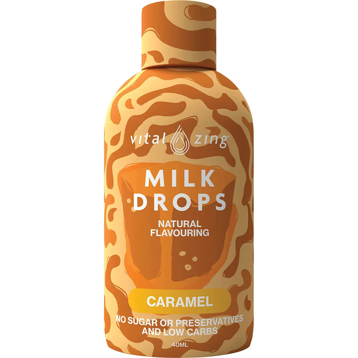 Vital Zing Milk Drops 40ml - Caramel – La Vida Vegan