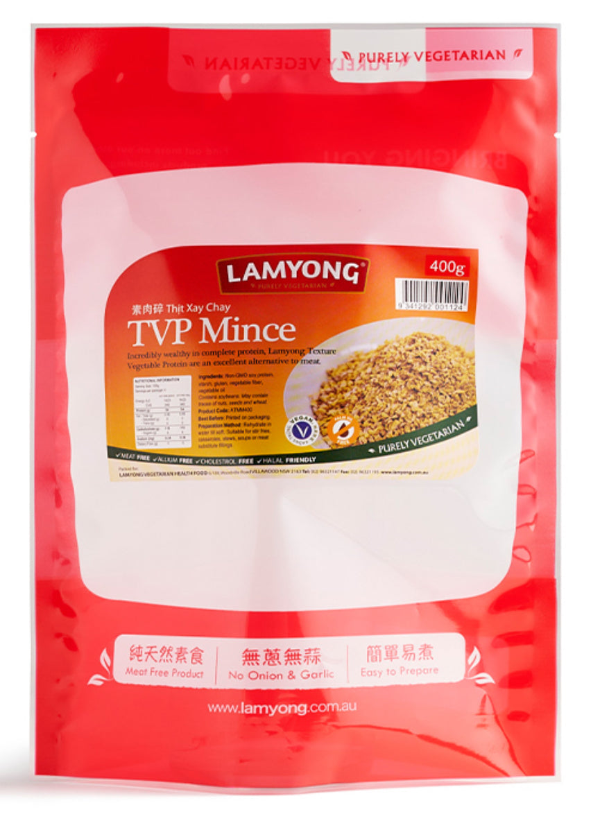 Lamyong TVP Mince 400g – La Vida Vegan