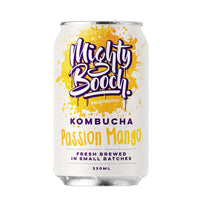 Mighty Booch Kombucha 330ml - Passion Mango – La Vida Vegan