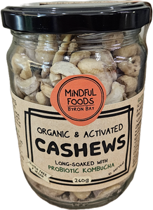Mindful Foods Organic & Activated Cashews (260g) – La Vida Vegan