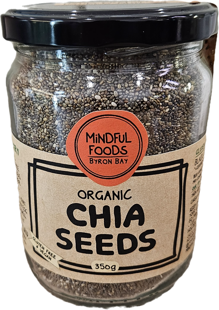 Mindful Foods Organic Chia Seeds 350g – La Vida Vegan