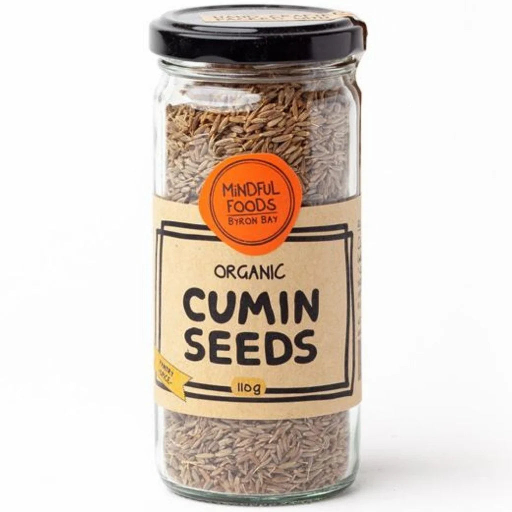 Mindful Foods Organic Cumin Seeds (Whole) 110g – La Vida Vegan