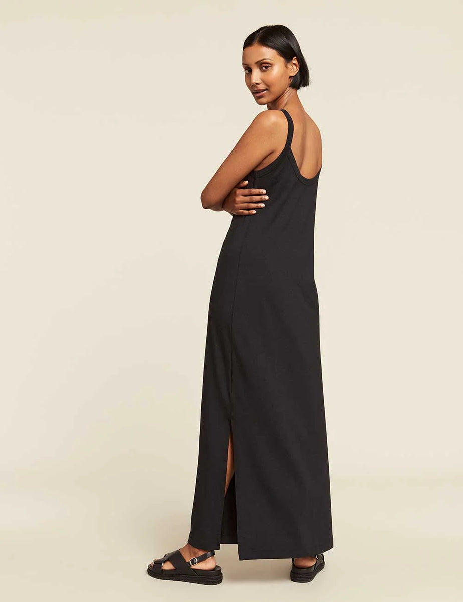 Boody V-neck Slip Dress Black (XL) 18 – La Vida Vegan