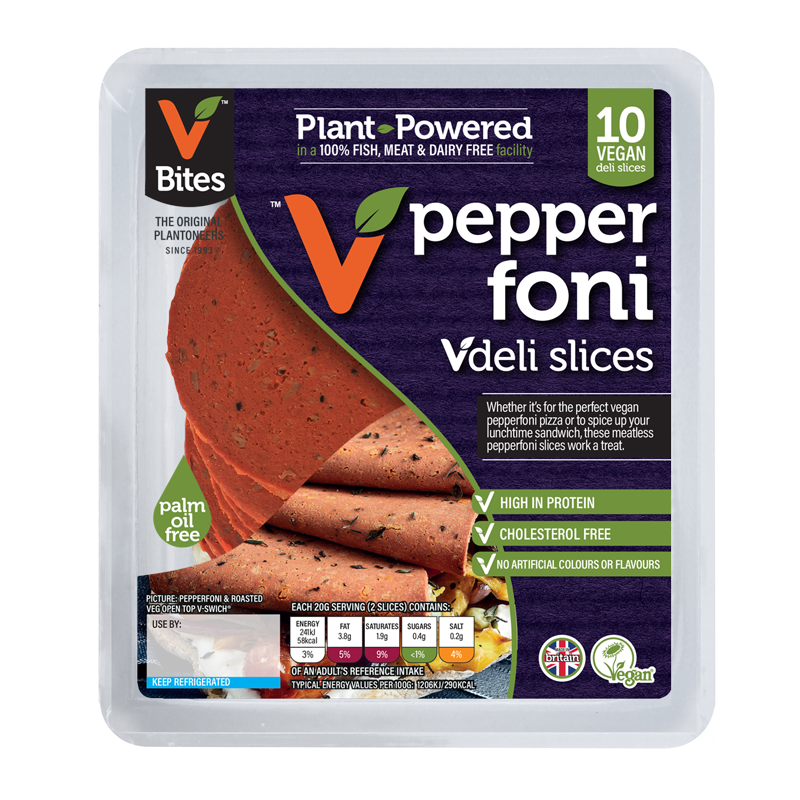 Vbites Pepperoni Style Slices 100g – La Vida Vegan