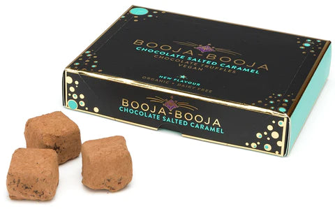 Booja-Booja Chocolate Truffles 92g (8pk) - Salted Caramel – La Vida Vegan