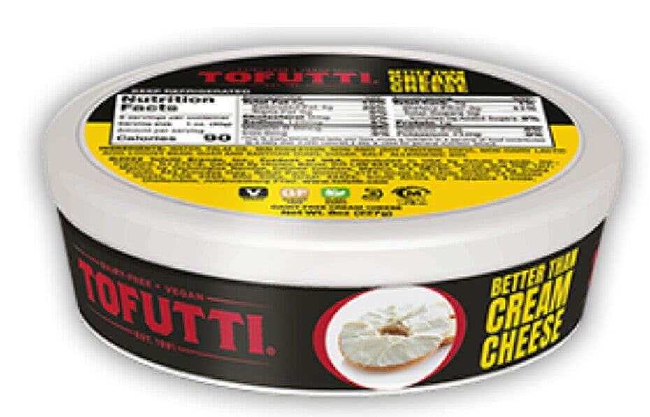 Tofutti Better Than Cream Cheese (GF) 227g – La Vida Vegan