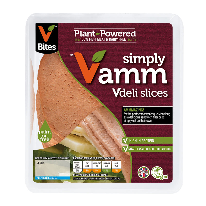 Vbites Simply Ham Style Slices 100g – La Vida Vegan