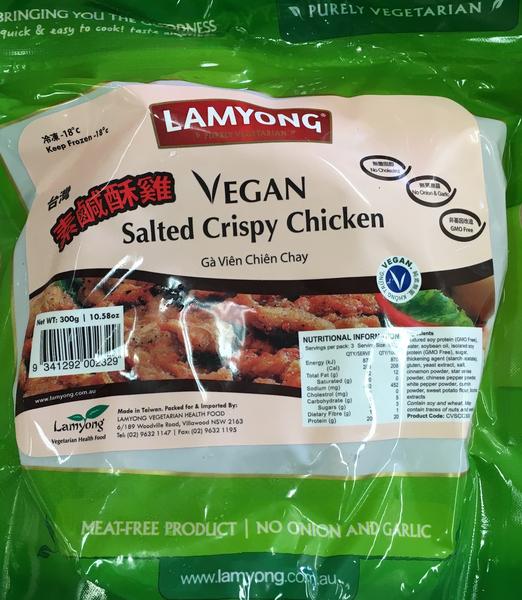 Lamyong Salted Crispy Chicken 600g – La Vida Vegan