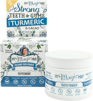 My Magic Mud Peppermint Polishing Tooth Powder with Turmeric & Cacao 4 ...