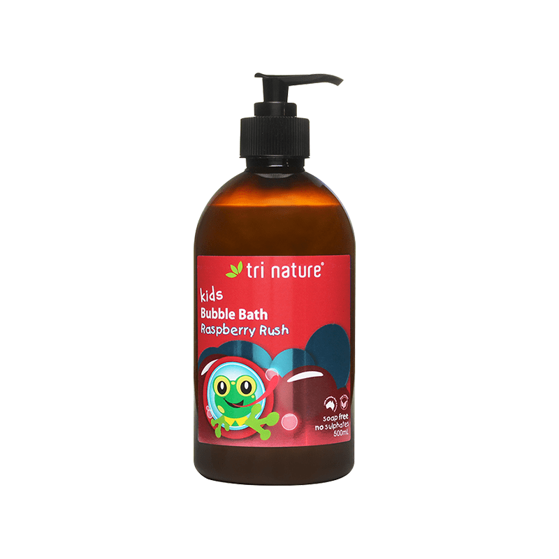Tri Nature Kids Bubble Bath Raspberry Rush 500ml – La Vida Vegan